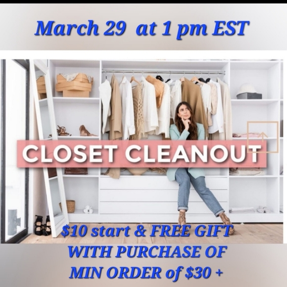 Other | Closet Clean Out 1 Start Free Gift With Min 30 Purchase | Poshmark